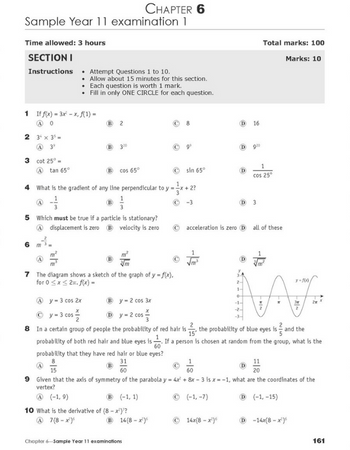 Your Guide to Year 11 Mathematics